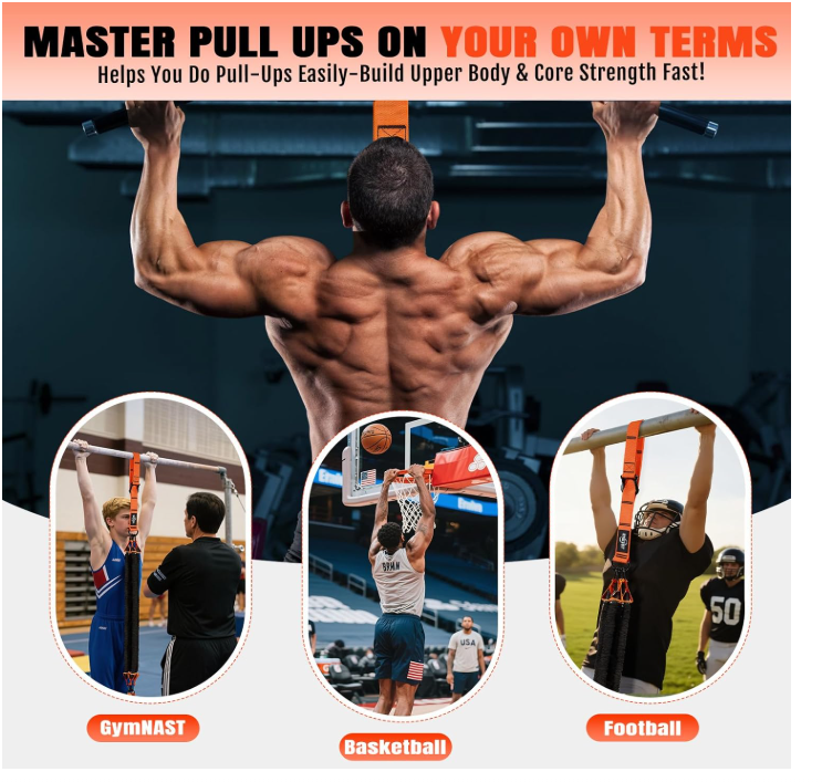 Unlock Upper-Body Strength with Pull-Up Bands